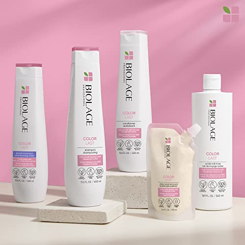 BIOLAGE Color Last Shampoo | Helps Protect Hair & Maintain Vibrant Color | For Color-Treated Hair | Paraben & Silicone-Free | Valentine's Day Gift Set | Bath Gift Set |Vegan