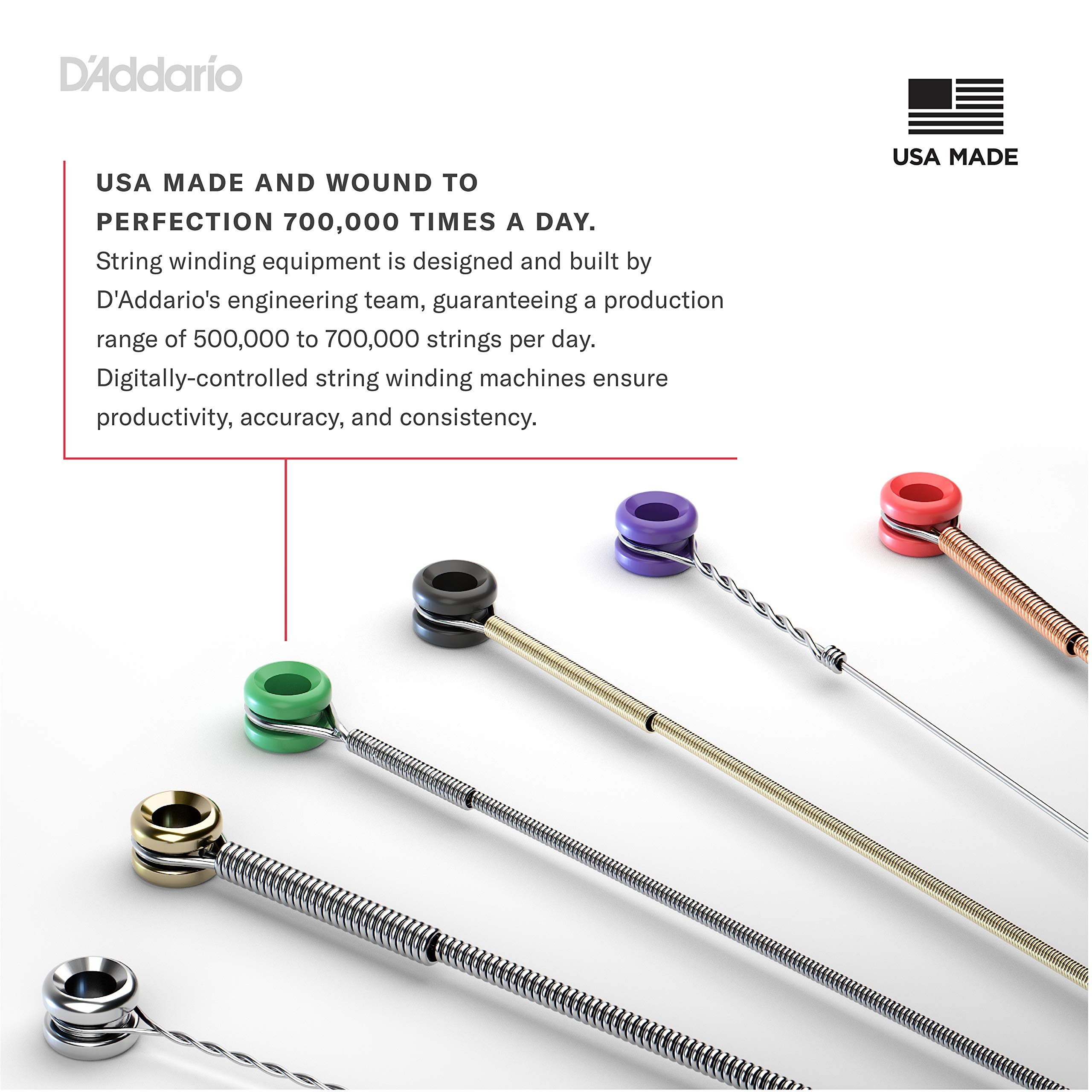 D'Addario Guitar Strings - NYXL Electric Guitar Strings - NYXL0942-3P - Unrivaled Strength, Tuning Stability, Enhanced Mid-Range - For 6 String Guitars - 09-42 Super Light, 3-Pack
