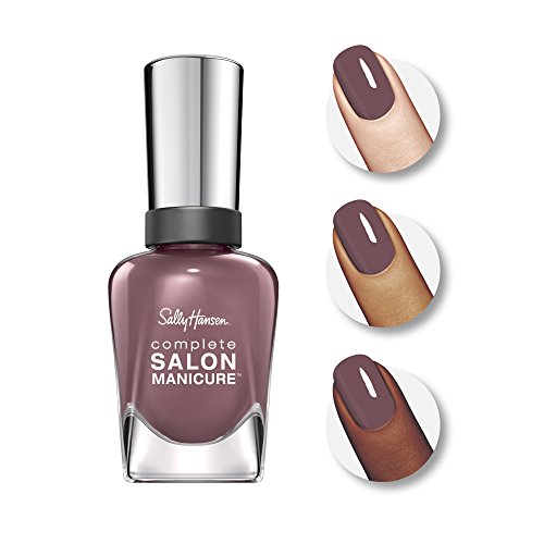 Sally Hansen Complete Salon Manicure Nail Polish, Plum's The Word, 0.5 Fl Oz