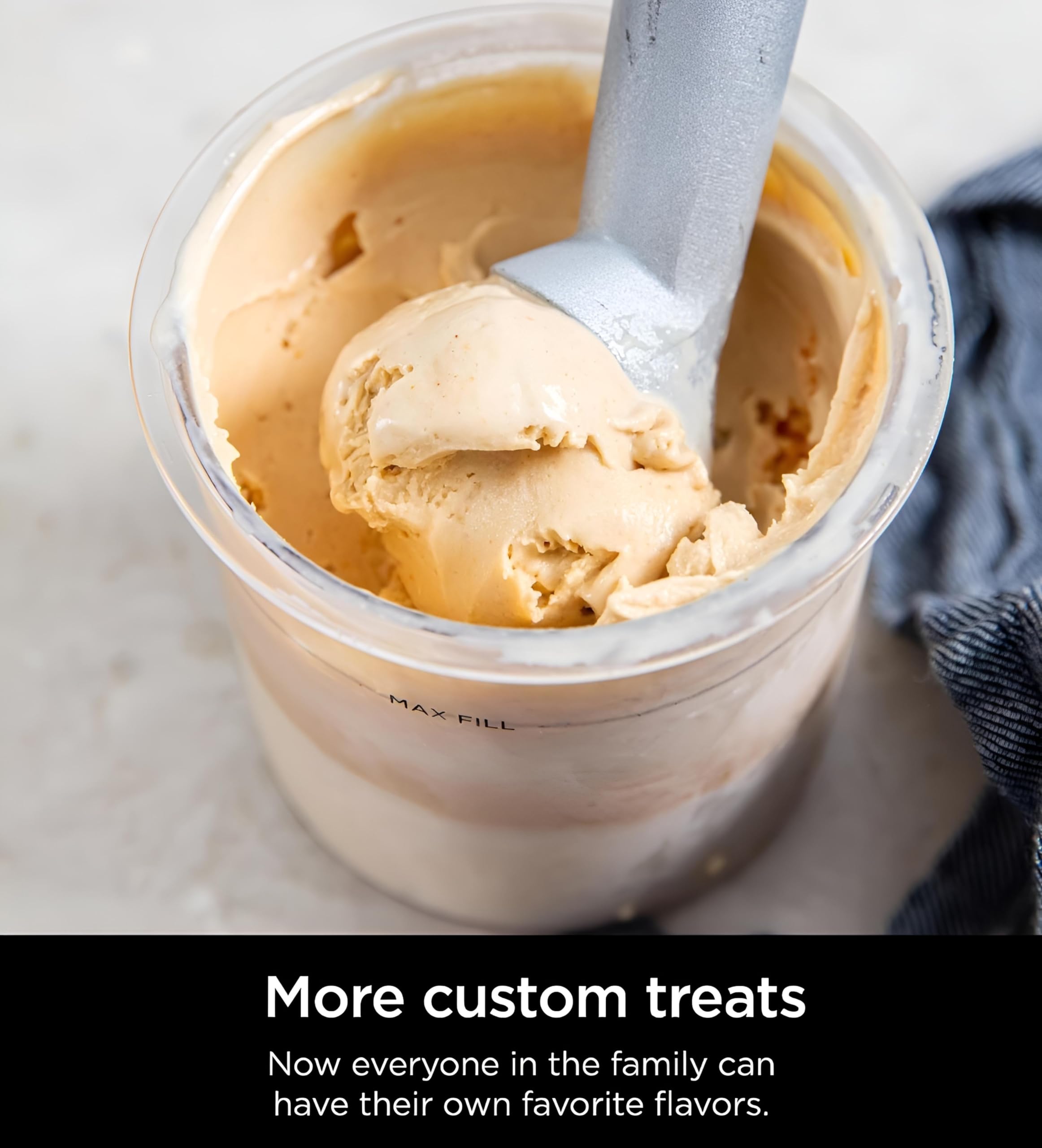 Ninja Creami Pints and Lids - 4 pack, Ninja creami breeze Compatible with NC299AMZ & NC300s Series, ice cream containers for homemade ice cream, Ninja Creami breeze containers ShieldXperts