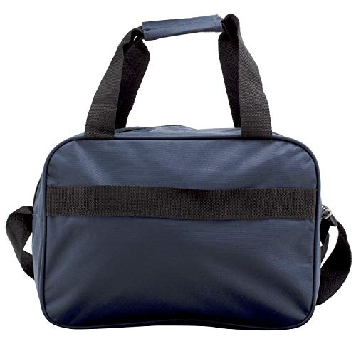 Travelers Club Chicago Hardside Expandable Spinner Luggages, Navy Blue, 5 Piece Set, TCL-77995-410