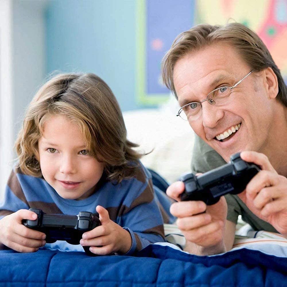 Wireless Controller for PS2 Play Station 2 Dual Vibration 2 (Blue Red Green Purple)