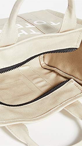 Marc Jacobs Women's The Mini Tote Bag, Beige, Off White, One Size