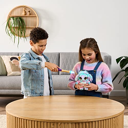 Magic Mixies Magical Misting Crystal Ball with Interactive 8 inch Blue Plush Toy and 80+ Sounds and Reactions