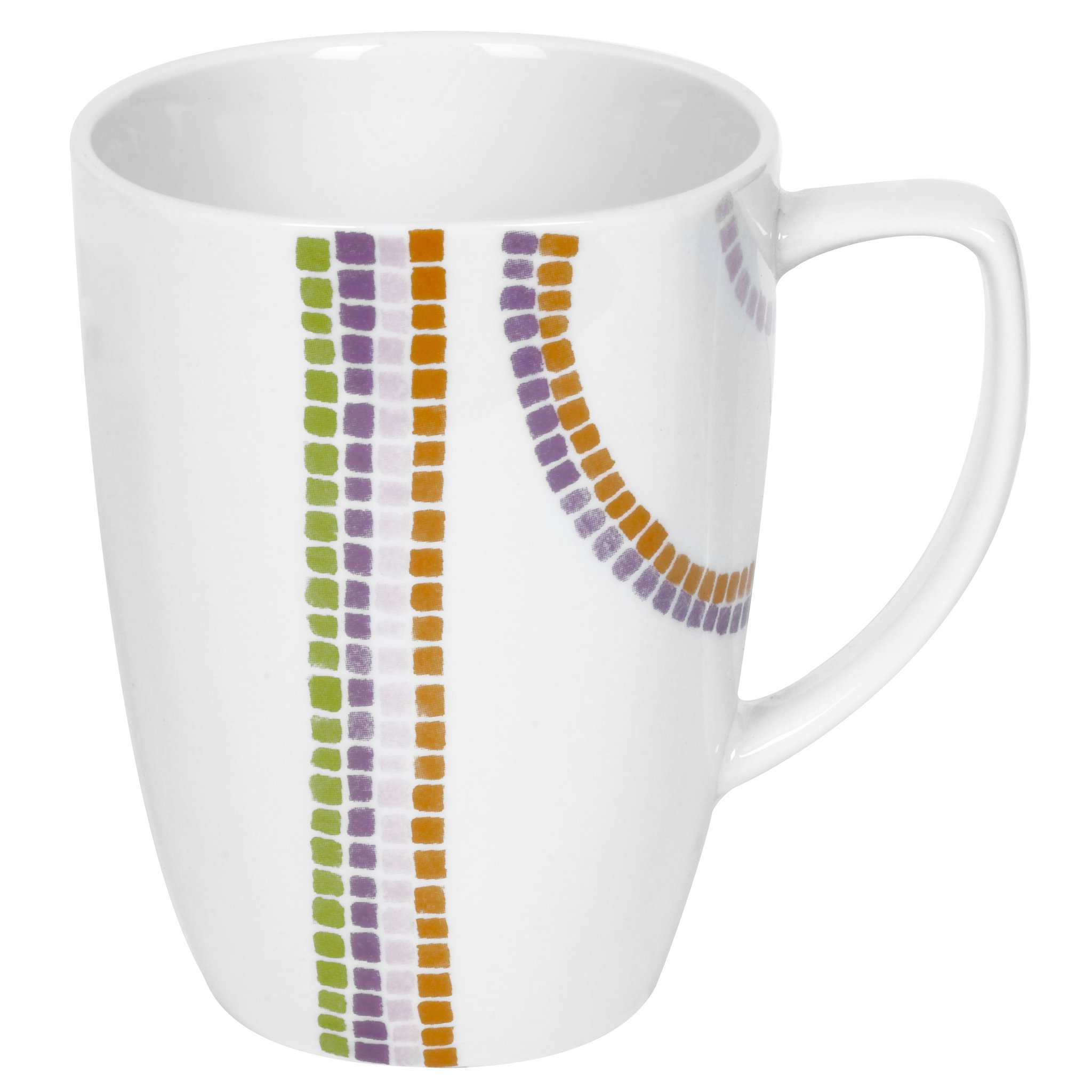 Corelle Square 12-Ounce. Porcelain Mug, Isleha
