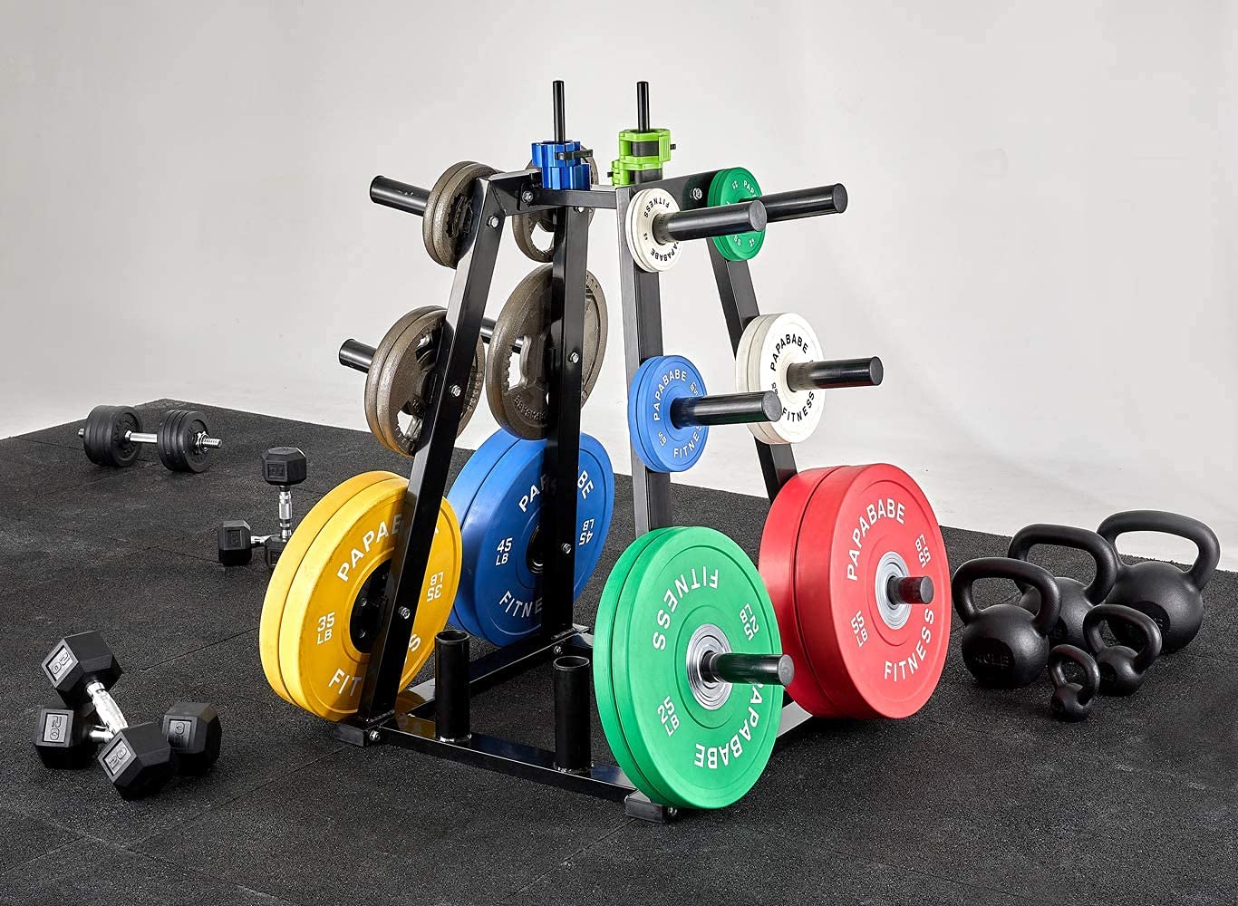 papababe Olympic Change Plates 2 inch Fractional Weight Plates Designed for Olympic Barbells for Strength Training(4X5+2X10LB)
