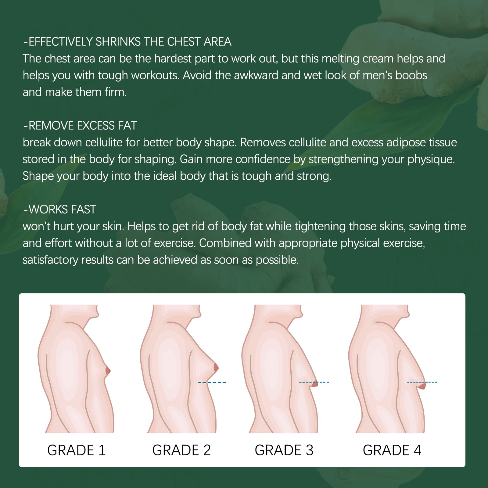 SoliPac Gynecomastia Tightening Ginger Cream (1PCS)