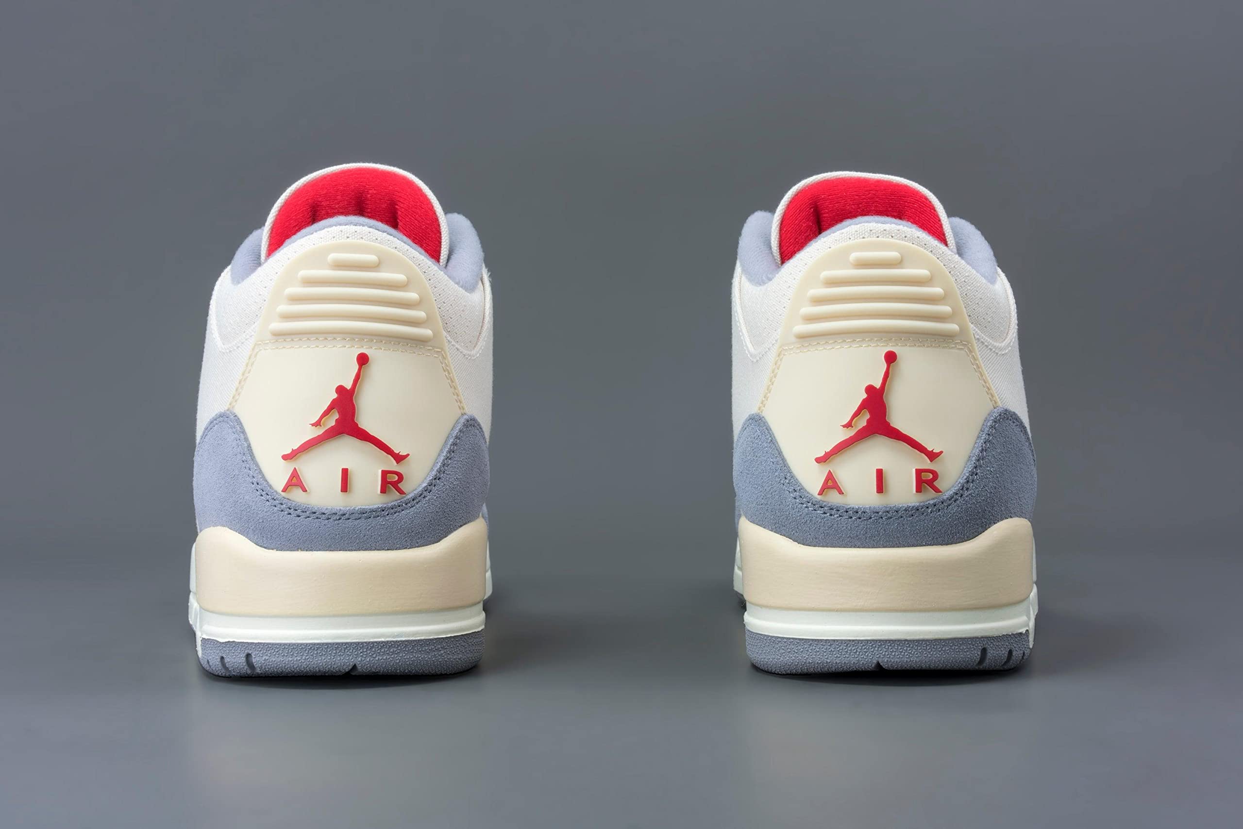 Jordan Mens Air 3 DH7139 100 Muslin - Size 11