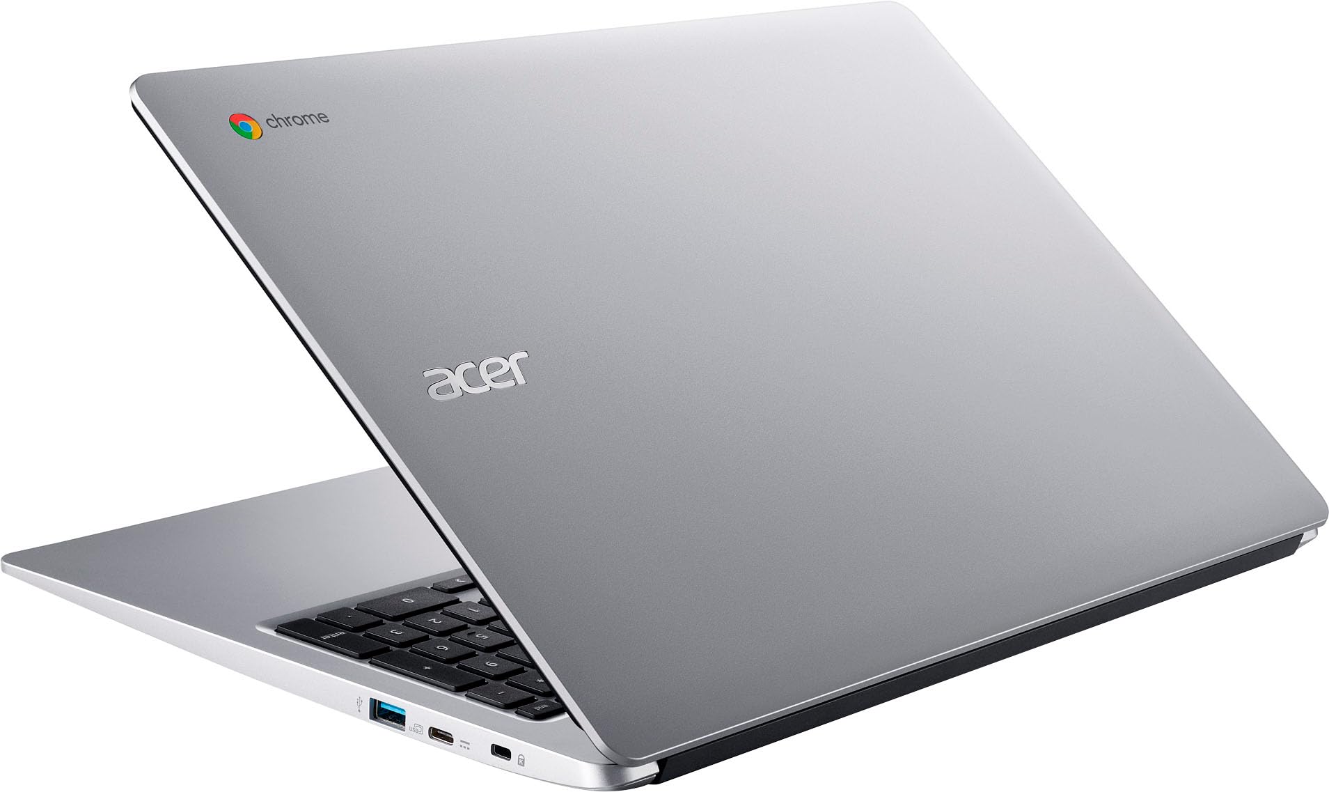 acer Chromebook 315 Laptop Computer (2023), 15.6” HD Display, Intel Celeron N4020 (up to 2.8GHz), 4GB RAM, 128GB Storage (64GB eMMC+64GB SD), Webcam, WiFi, 12+ Hrs Battery, Chrome OS+MarxsolAccessory