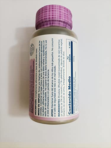 Solaray Super Rhodiola Root Extract 500 mg VCapsules, 60 Count