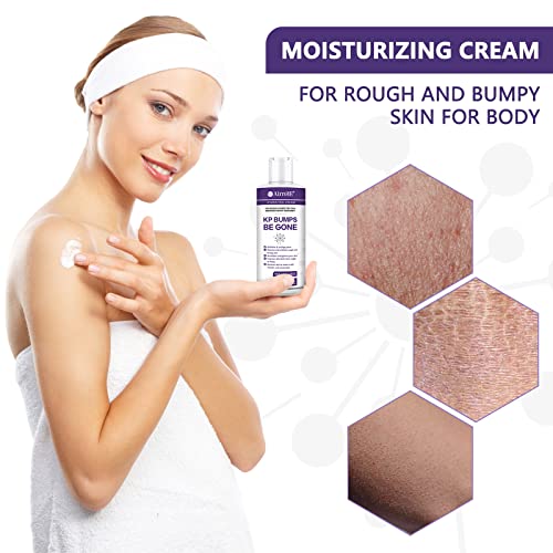 AirroYE Kp Bump Eraser, Keratosis Pilaris, KP Bumps Be Gone Hydrating Cream, Moisturizing Cream For Rough and Bumpy Dry Skin For Body, 4 Oz