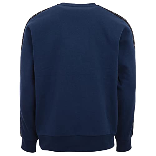 Kappa Lasse Sweatshirt 312008-19-4122, Mens, Moonlit Ocean, M Blue