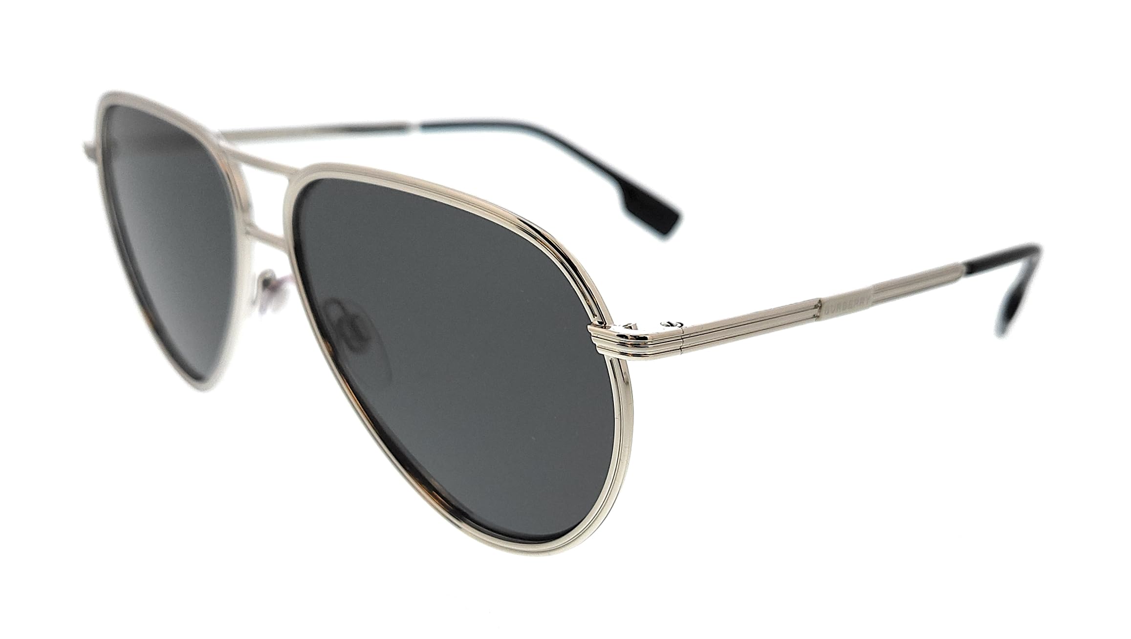 BURBERRY Sunglasses BE 3135 100587 Scott Silver Dark Grey