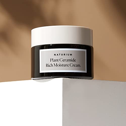 Naturium Plant Ceramide Rich Moisture Cream, Hydrating & Anti-Aging Skincare, 1.7 oz