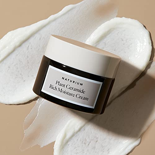 Naturium Plant Ceramide Rich Moisture Cream, Hydrating & Anti-Aging Skincare, 1.7 oz