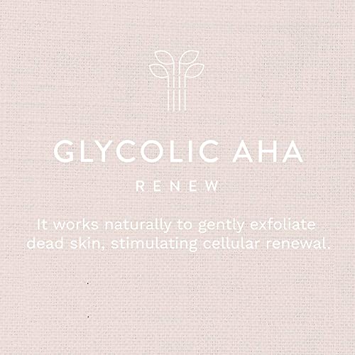 Alpha Skin Care Revitalizing Body Lotion with 12% Glycolic AHA, Simple and Effective Multi-Purpose Daily Moisturizer Hydrates and Exfoliates with Acne Treatment, Anti-Aging, Smoothing Properties