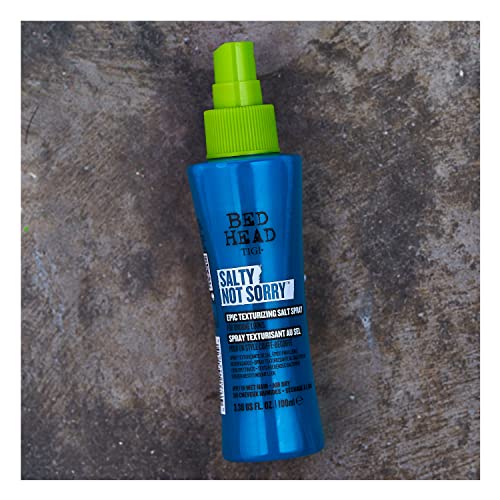 TIGI Bed Head Salty Not Sorry texturizing Salt Spray for Natural Undone Hairstyles 3.38 fl oz