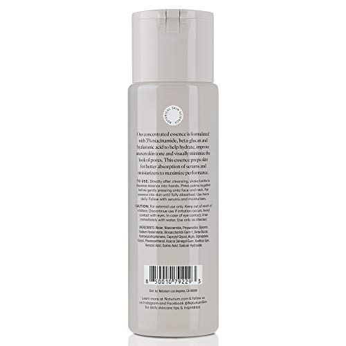 Naturium Niacinamide Essence 3%, Soothing & Hydrating Skin Optimizing Treatment, 5.7 oz