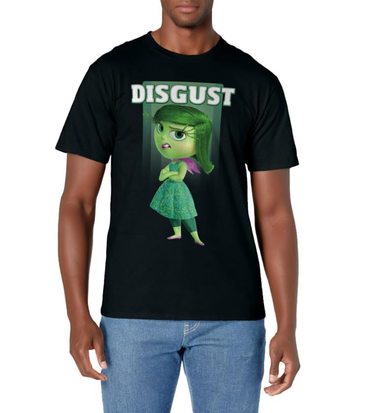 Disney Pixar Inside Out Disgust Portrait T-Shirt