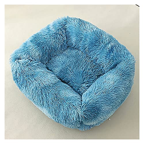YXXJJ Pet pad Plush Dog Bed Cushion Large Dog Bed House pet Square Cushion Bed pet Kennel Super Soft and Fluffy Comfortable cat and Dog House Soft and Warm, Comfortable to Touch, Easy to Carry