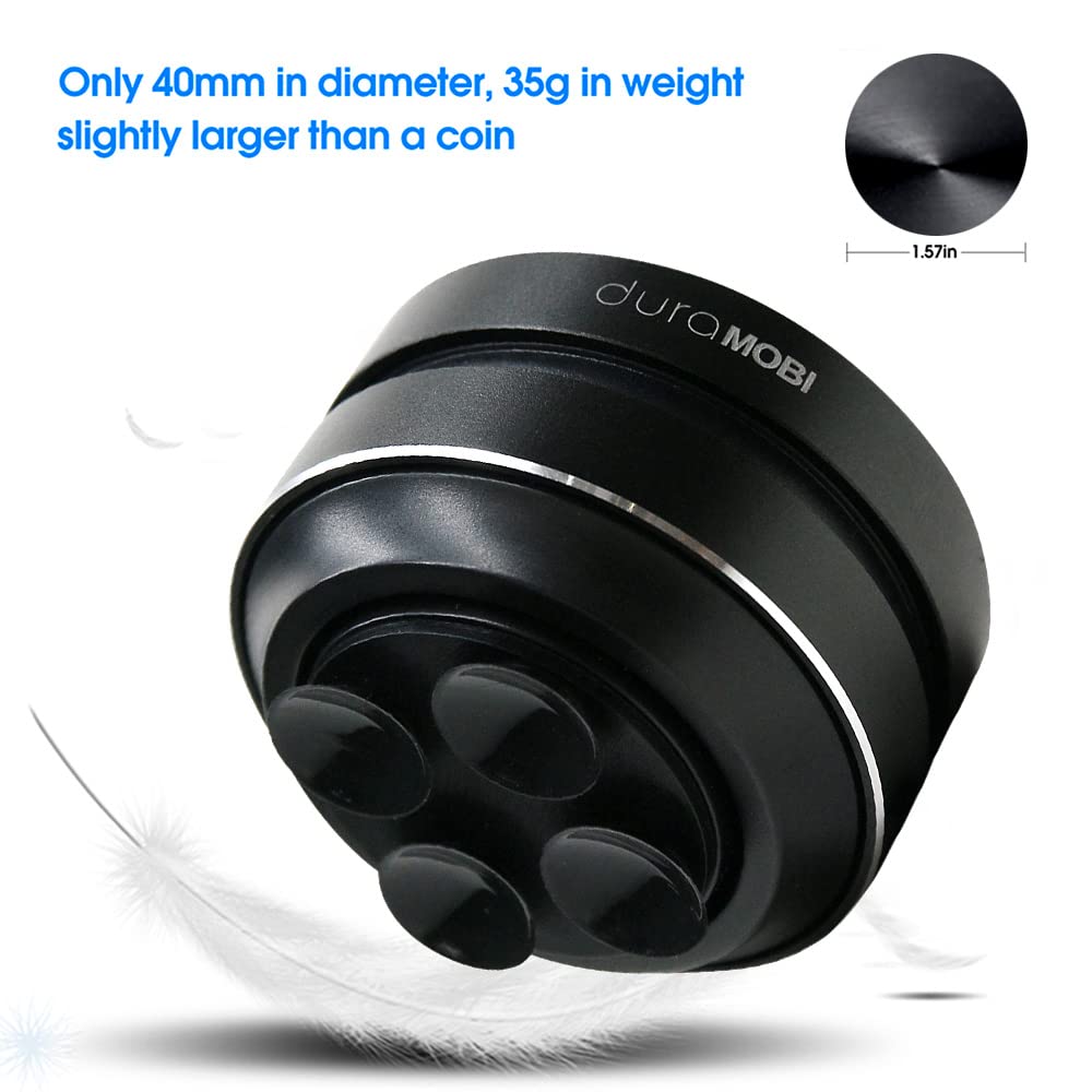 Irfora 2 Packs Wirelessly BT Speaker Bone Conduction Speakers Mini Portable Loud Stereo Sound Built-in Mic Sound Box Black