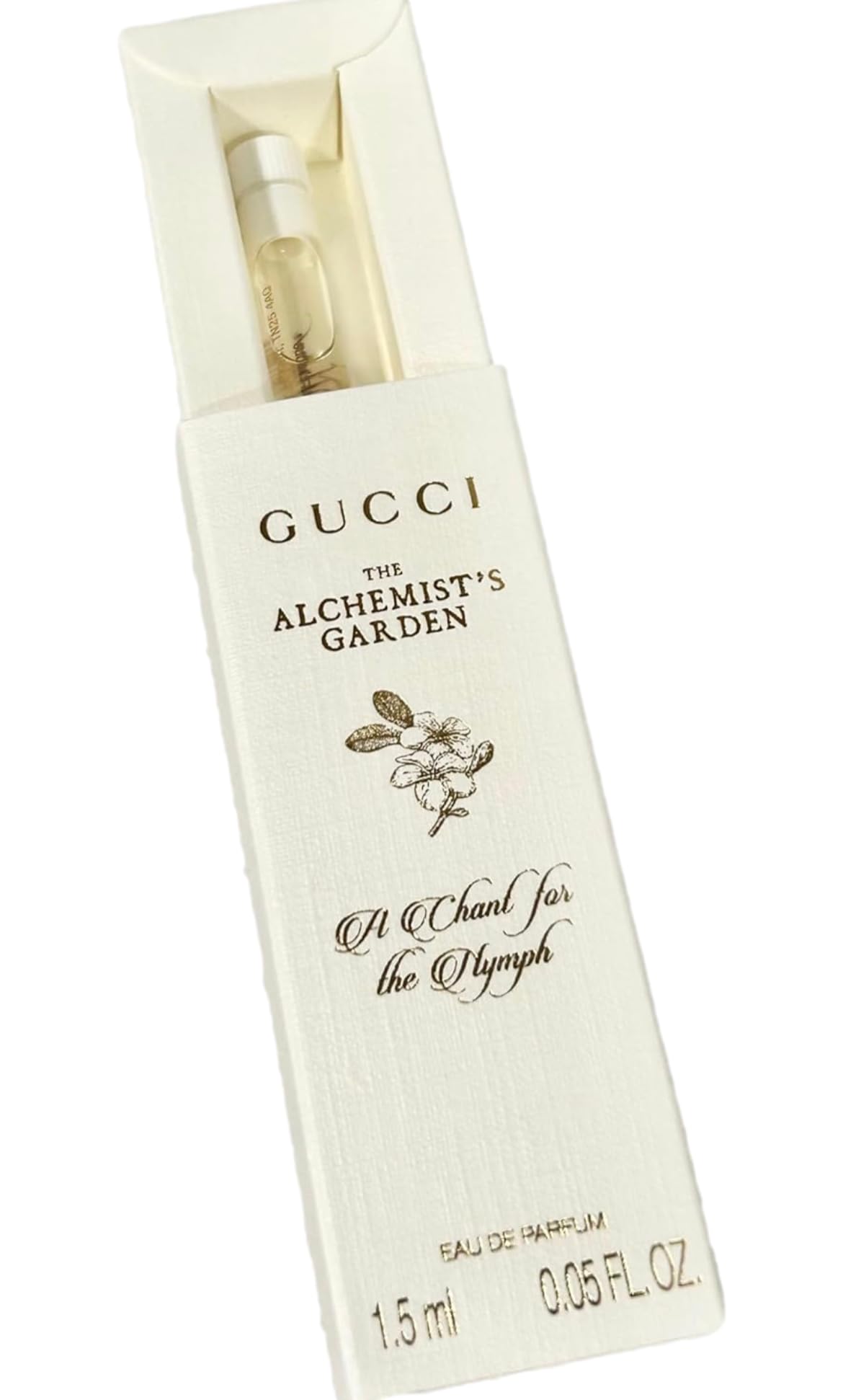 Gucci The Alchemist's Garden A Chant For The Nymph Sample Perfume Splash 1.5 ml / 0.05 oz (1 sample) unisex