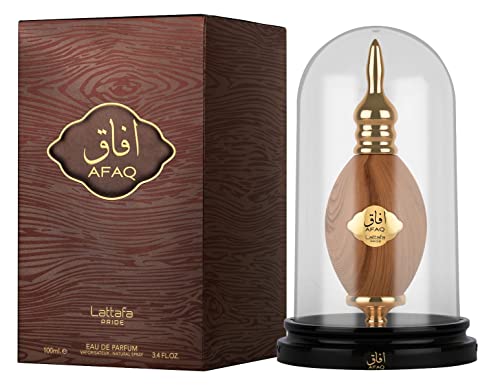 Afaq By Lattafa Pride Edp - Eau De Parfum 100ml(3.4 Oz) | Pear, Cassis, Tuberose, Jasmine, Cashmeran, Sandalwood | By Lattafa Perfumes