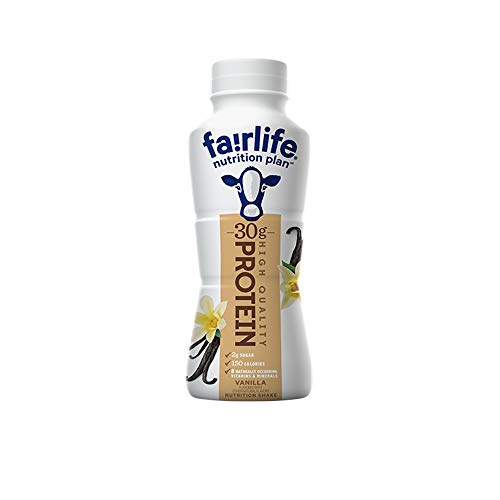 Fairlife Nutrition Plan High Protein 30g Low Sugar Chocolate And Vanilla Shake Supplement Meal Replacement Ready To Drink 11.4 Oz Bulk Variety Pack (12-Count)