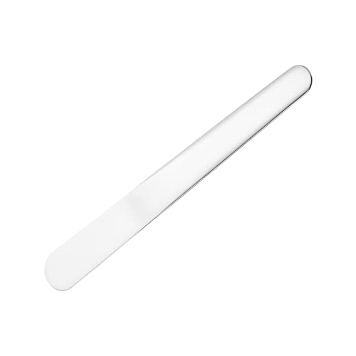 Metal Cosmetic Facial Cream Spoon Face Cream Scoop Makeup Pick Spoons Spatulas Cream Spoon Facial Mud Facial Mask Applicator Remover Scraper Pack Body Skin Care Spatula Set 1pc