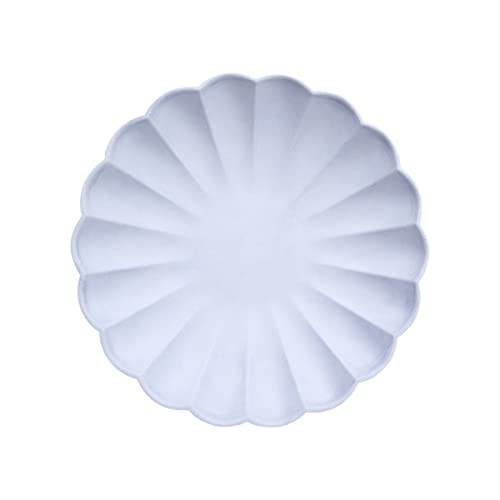 Meri Meri Compostable Party Plates, Pack of 8 Eco Friendly Plates for Parties and Occasions, Single Use, Compostable/Disposable