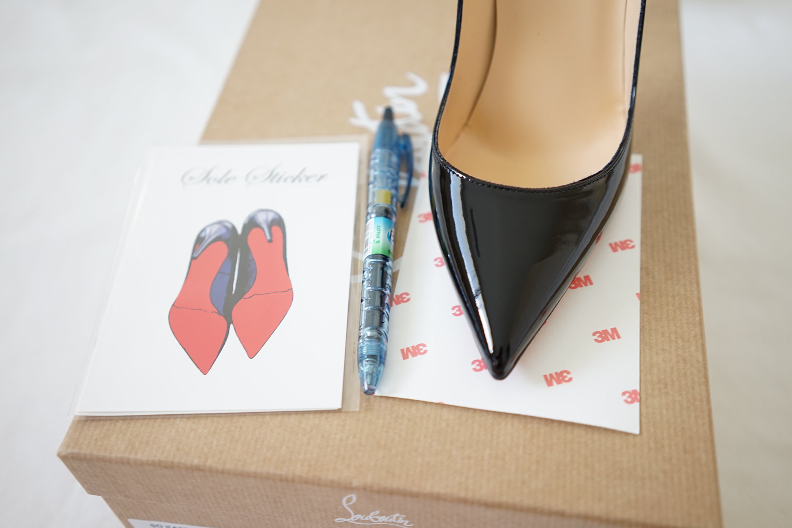 Sole Sticker Crystal Clear 3M Sole Protector for Christian Louboutin High Heels