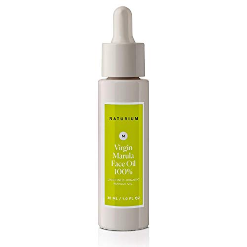 Naturium Virgin Marula Face Oil 100%, With Unrefined Organic Marula Oil, Hydrating & Lightweight, 1 oz
