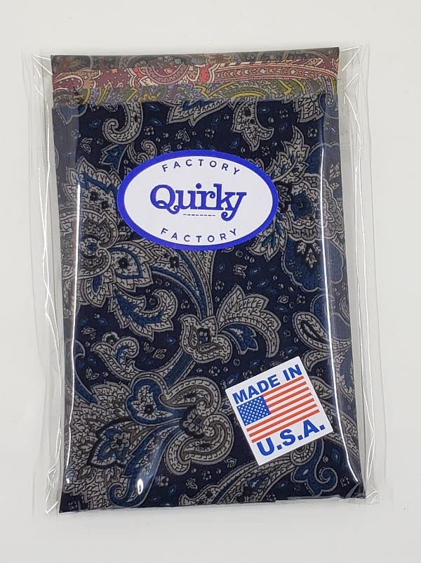 Inside-Out Paisley Four Pattern Iron On Patches