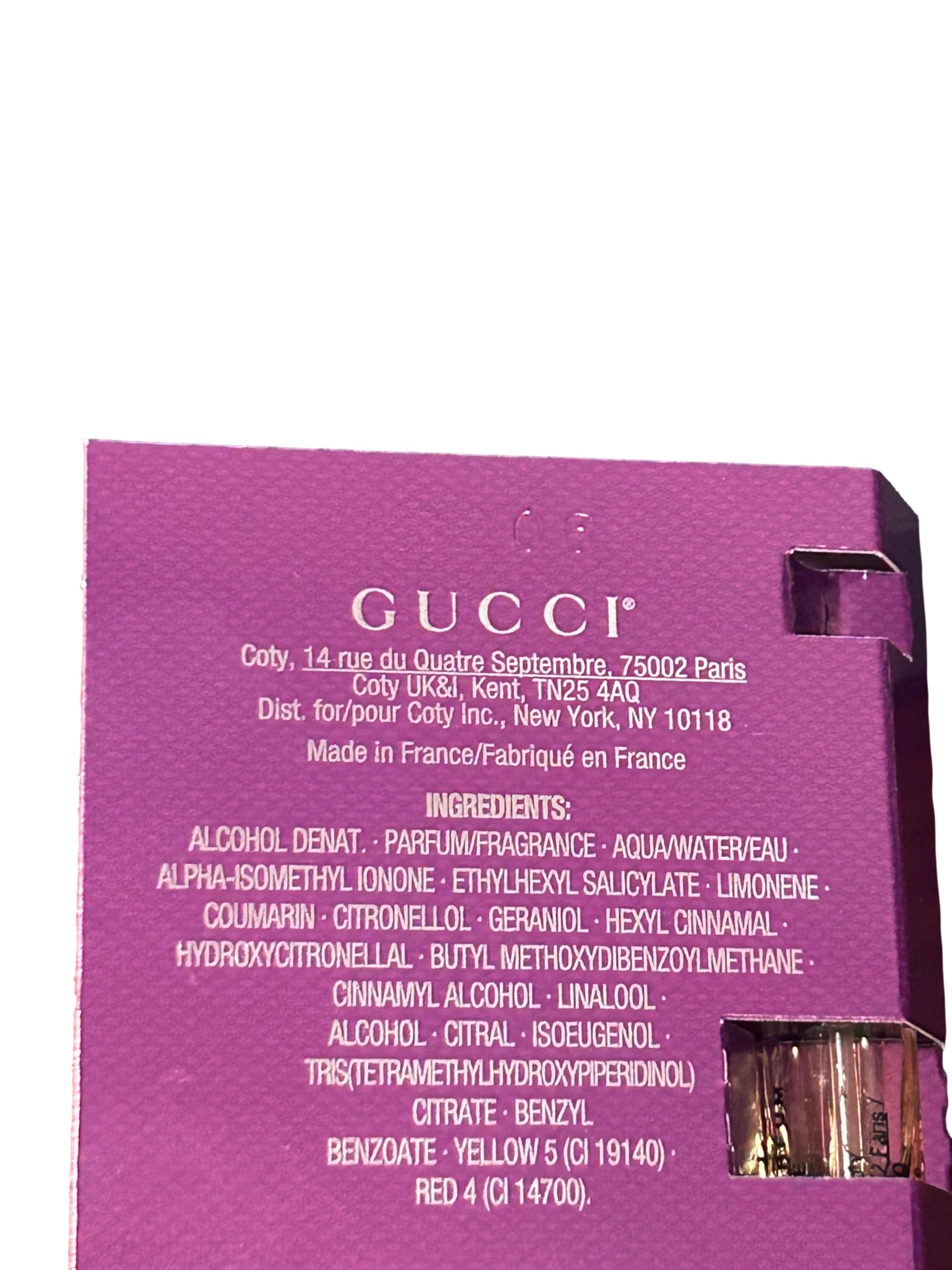 Gucci Guilty Elixir Sample Perfume Women Elixir Parfum Sample Pour Femme Spray 1.5 ml / 0.05 oz - set of 3