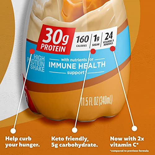 Premier Protein Shake, Caramel, 11.5 Fl. Oz (Pack of 12)