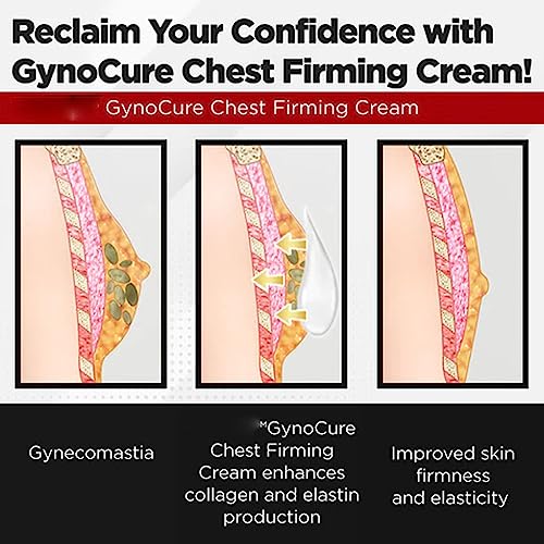 SLPB Gynocure Chest Firming Cream, 60g Gynecomastia Tightening Cream for Men, Hot Cream Anti Cellulite Cream (2Pcs)