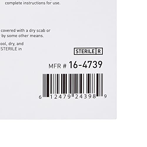 McKesson Hydrocellular Foam Dressings, Sterile, Non-Adhesive, Pad 4 in x 4 in, 10 Count, 10 Packs, 100 Total