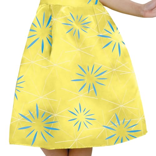 Inside Out Joy Costume, Deluxe Official Disney Pixar Inside Out Girls Costume, Child Size (10-12)