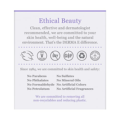 DERMA E Advanced Peptides and Collagen Moisturizer – Double Action Collagen Face Cream with Peptide Complex – Intense Moisture Day and Night Cream for Women – Natural Collagen Cream, 2oz
