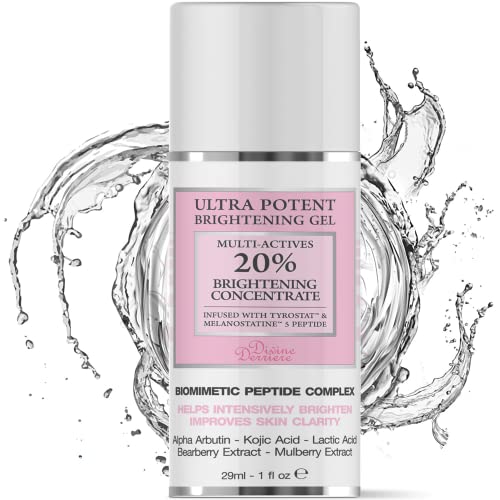 Dark Spot Corrector, Dark Spot Remover for Face, Melasma and Hyperpigmentation Treatment, Dark Spot Serum, Age Spot Remover, with Tyrostat, Kojic Acid, Alpha Arbutin, Mulberry Extract, Lactic Acid 1oz