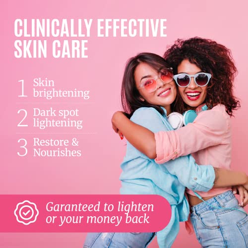 Dark Spot Corrector, Dark Spot Remover for Face, Melasma and Hyperpigmentation Treatment, Dark Spot Serum, Age Spot Remover, with Tyrostat, Kojic Acid, Alpha Arbutin, Mulberry Extract, Lactic Acid 1oz