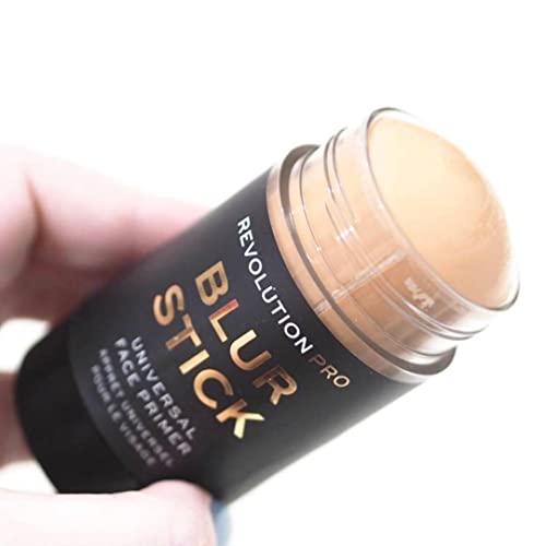 Revolution Pro Blur Stick, Primer for Face Makeup, Pore Minimizer, Matte Finish, Leaves Skin Looking Flawless, Suitable for All Skin Tones, 15g