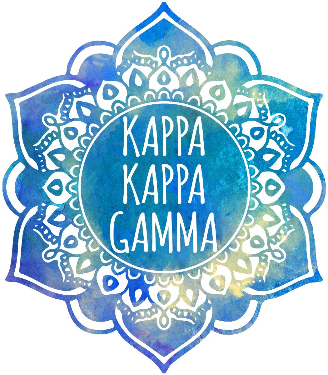 Kappa Kappa Gamma - Mandala Air Freshener - 2/Pack