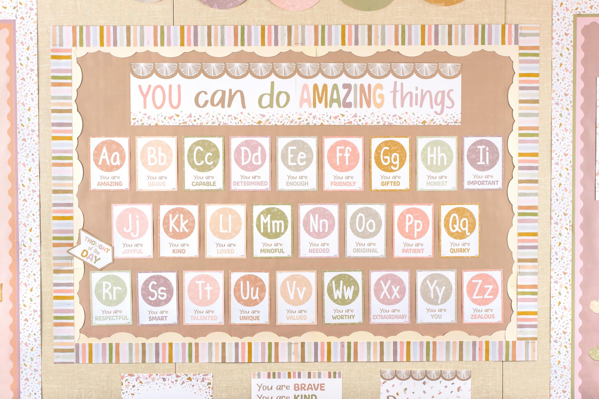 Teacher Created Resources Creme Brulee Fancy Scallops Border Trim