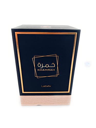 Lattafa Perfumes Khamrah EDP - Eau De Parfum Unisex 100ml(3.4 oz) | Vanilla Sweet Warm Spicy Woody