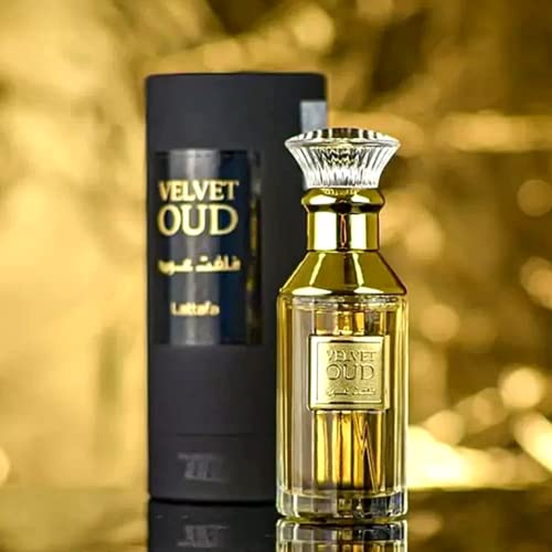 Velvet Oud Unisex EDP - Eau de Parfum 30ml(1.1 oz) | Oriental Alchemy | Velvety perfume with incense, noble Oud, golden amber & sensual musk | Energizing oud, Classy & Elegant | Warm, Oriental perfume with a linear fragrance line, suitable for any occasio