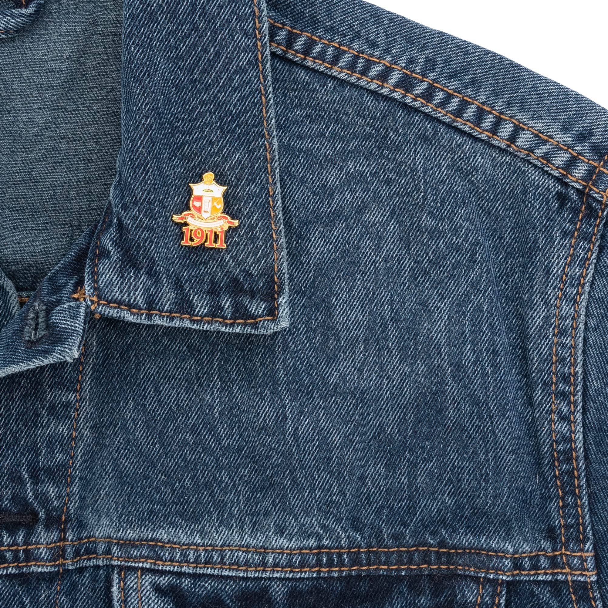 Desert Cactus Kappa Alpha Psi Lapel Pin Enamel Greek Letter Fraternity Formal Wear Blazer Jacket Nupe (Crest Over Year)