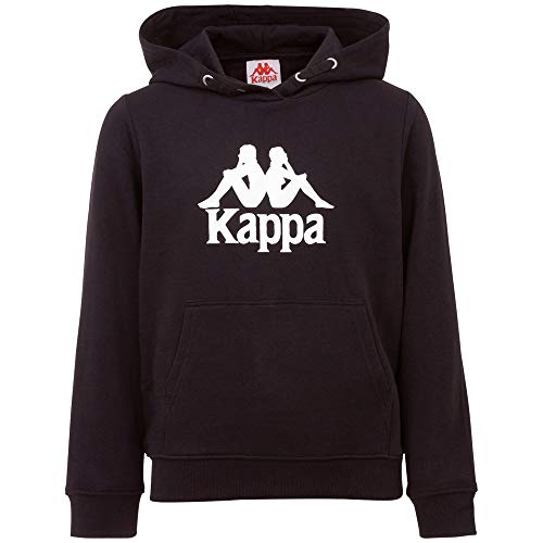 Kappa Taino Kids Hoodie 705322J-19-4006, for Boy, hoodie Caviar, 164 Black