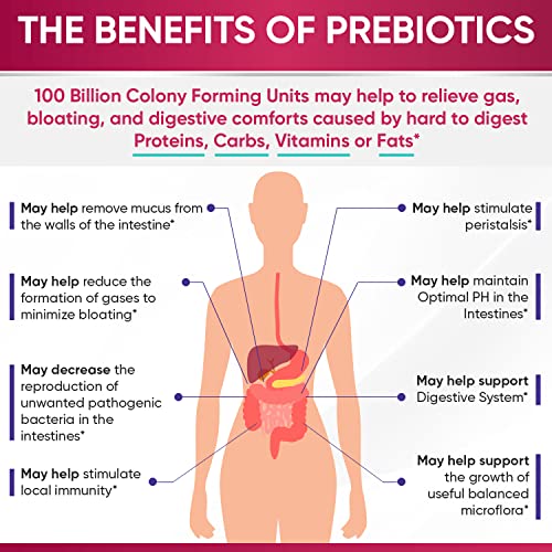 Dr. Formulated Raw Probiotics for Women 100 Billion CFUs with Prebiotics, Digestive Enzymes, Approved Women's Probiotic for Adults, Shelf Stable Probiotic Supplement Capsules