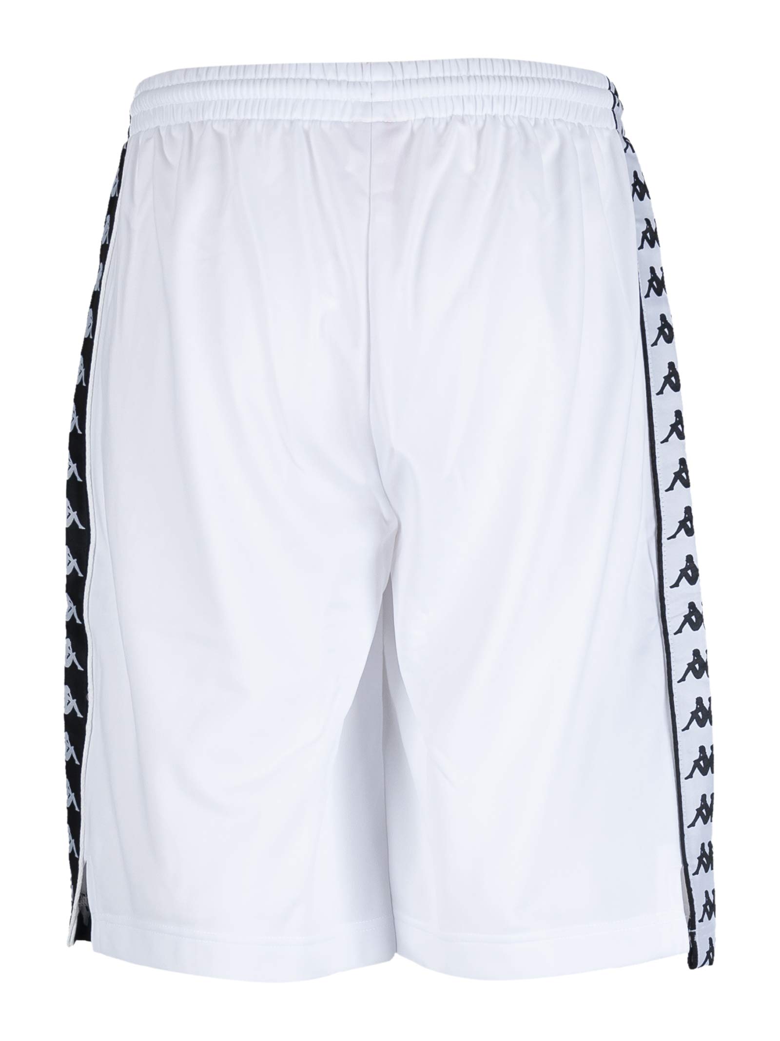 Kappa Banda Treadwell Shorts 3500920-A04, Mens, White/Black, S